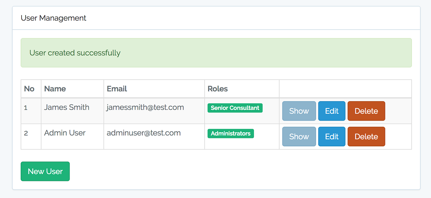 Tutorial 7: How to Build a Laravel 5.4 Administration Module with Role-based permissions using ...