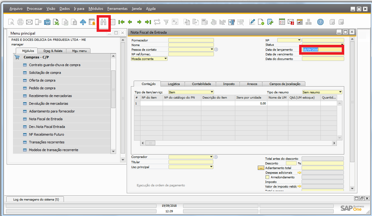 Como estornar uma nota fiscal no SAP Business One - ArcnetOficial - Medium