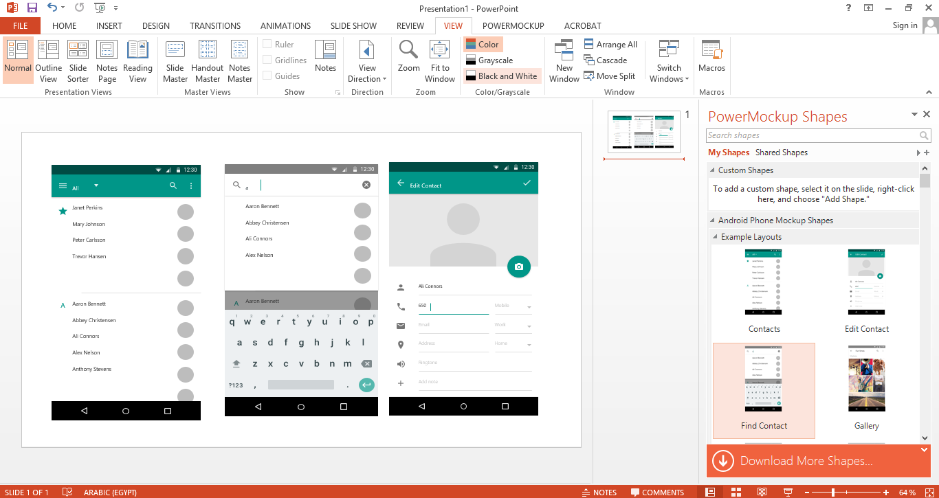 PowerMockup create Amazing wireframes using Microsoft PowerPoint | by Muhammad Attia | Medium