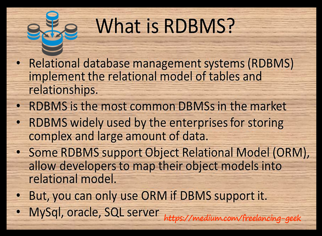 What Is RDBMS? DBMS vs RDBMS. কি বন্ধুরা? কেমন আছেন সবাই? গত কয়েক ...