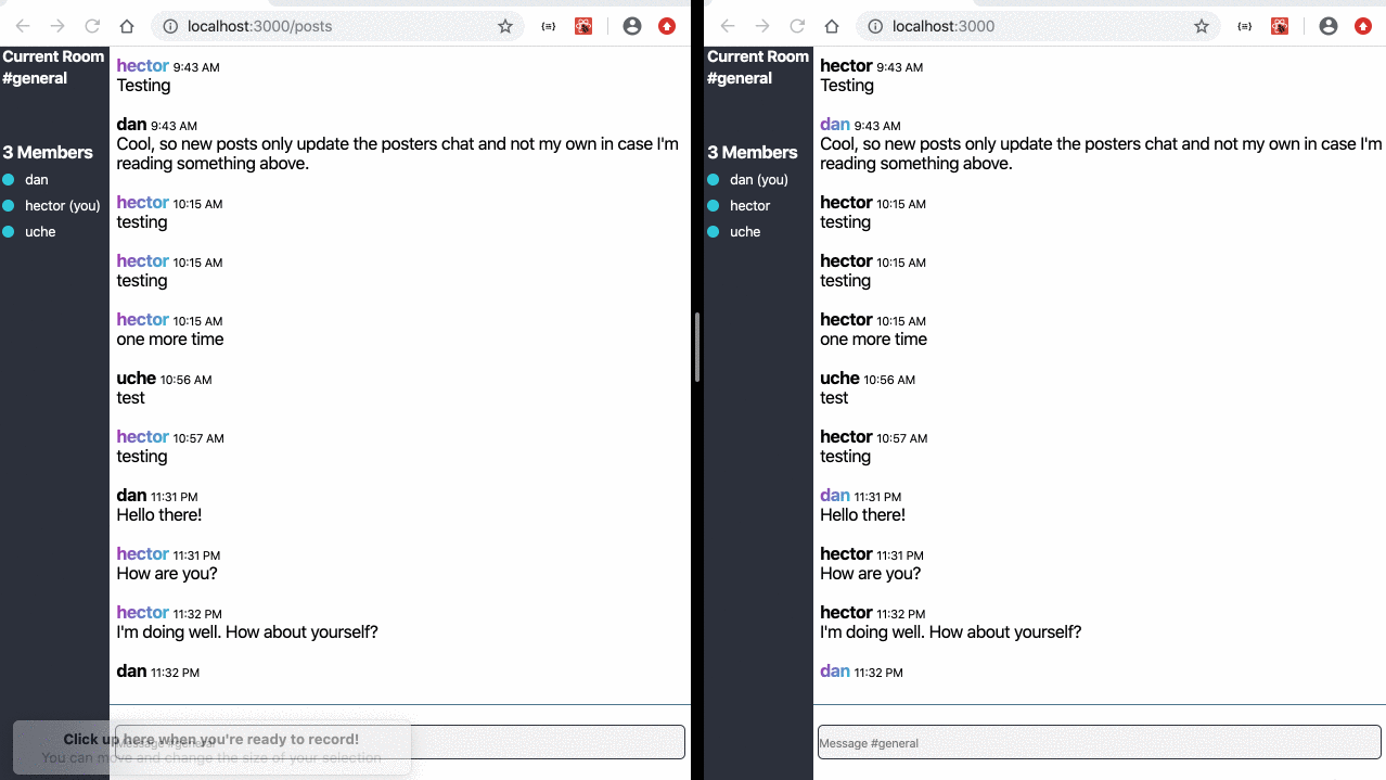 Building a Chatroom using ReactJS and Pusher | by Hector P ...