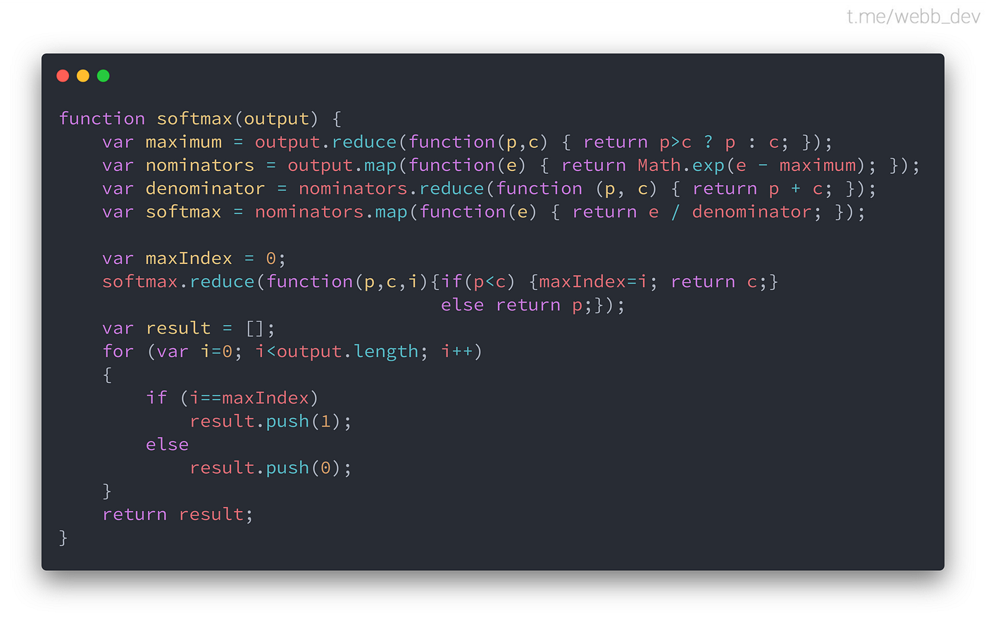 Нейронные сети на Javascript. Идея для написания этой статьи возникла… | by Nikita | WebbDEV ...