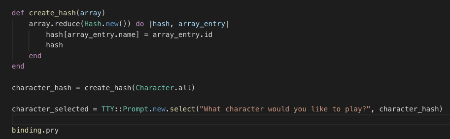 Using a Hash to Get the ID of a User’s Selection | by Samantha Phipps ...