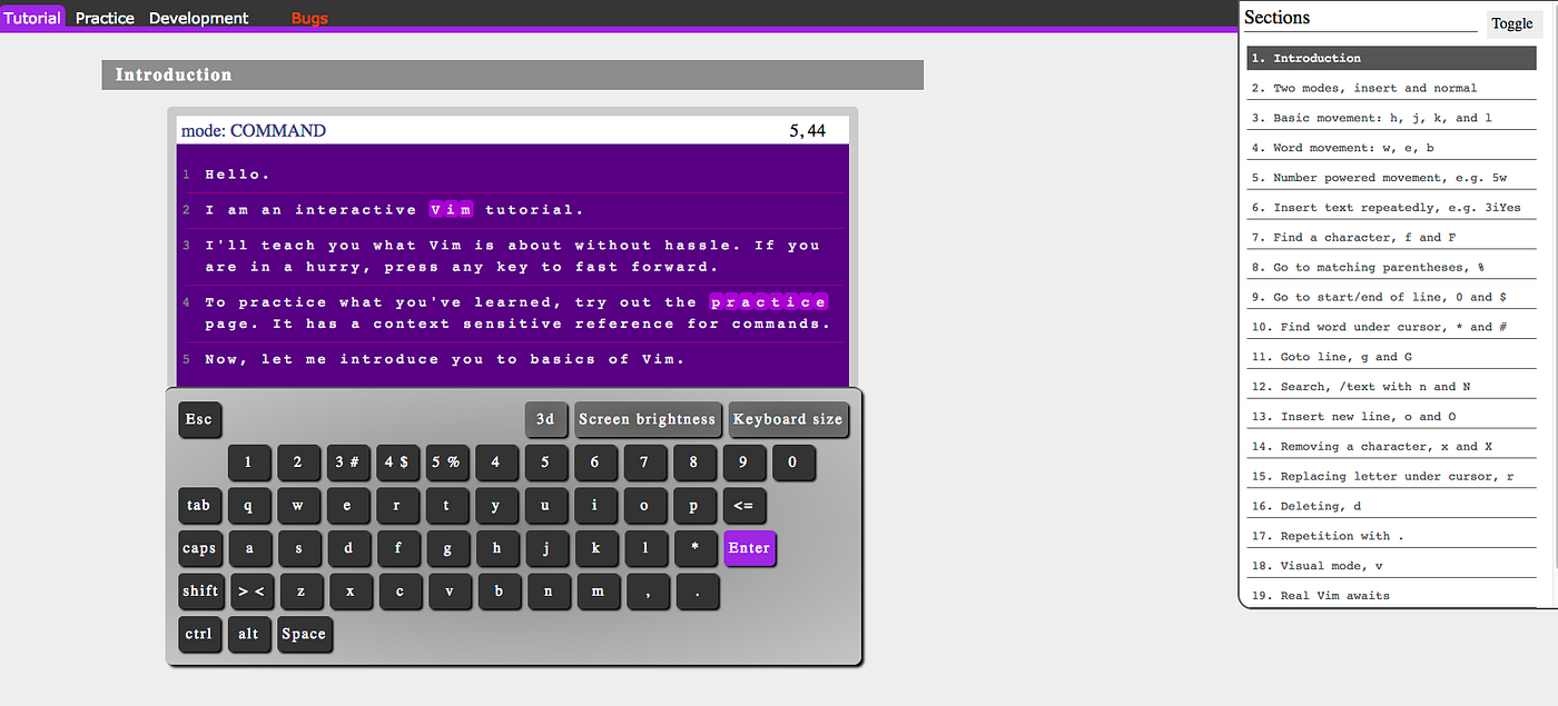 Vim isn’t that scary. Here are 5 free resources you can use to learn it. | by Fatos Morina | We ...