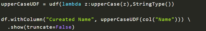 User Defined functions in PySpark | by lasya | May, 2022 | Medium