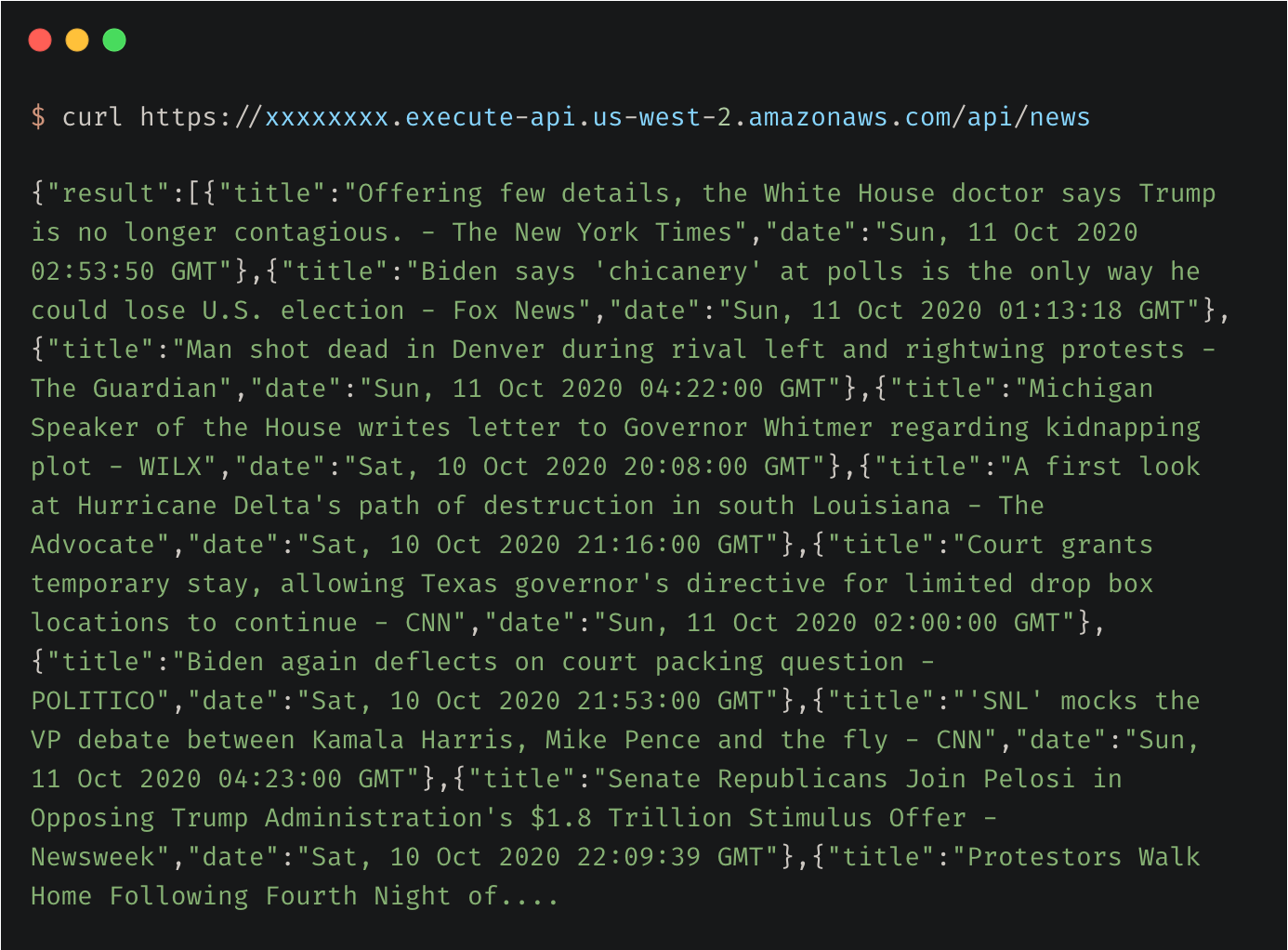 How To Build A Serverless Application Using Aws Chalice Siben Nayak Towards Data Science
