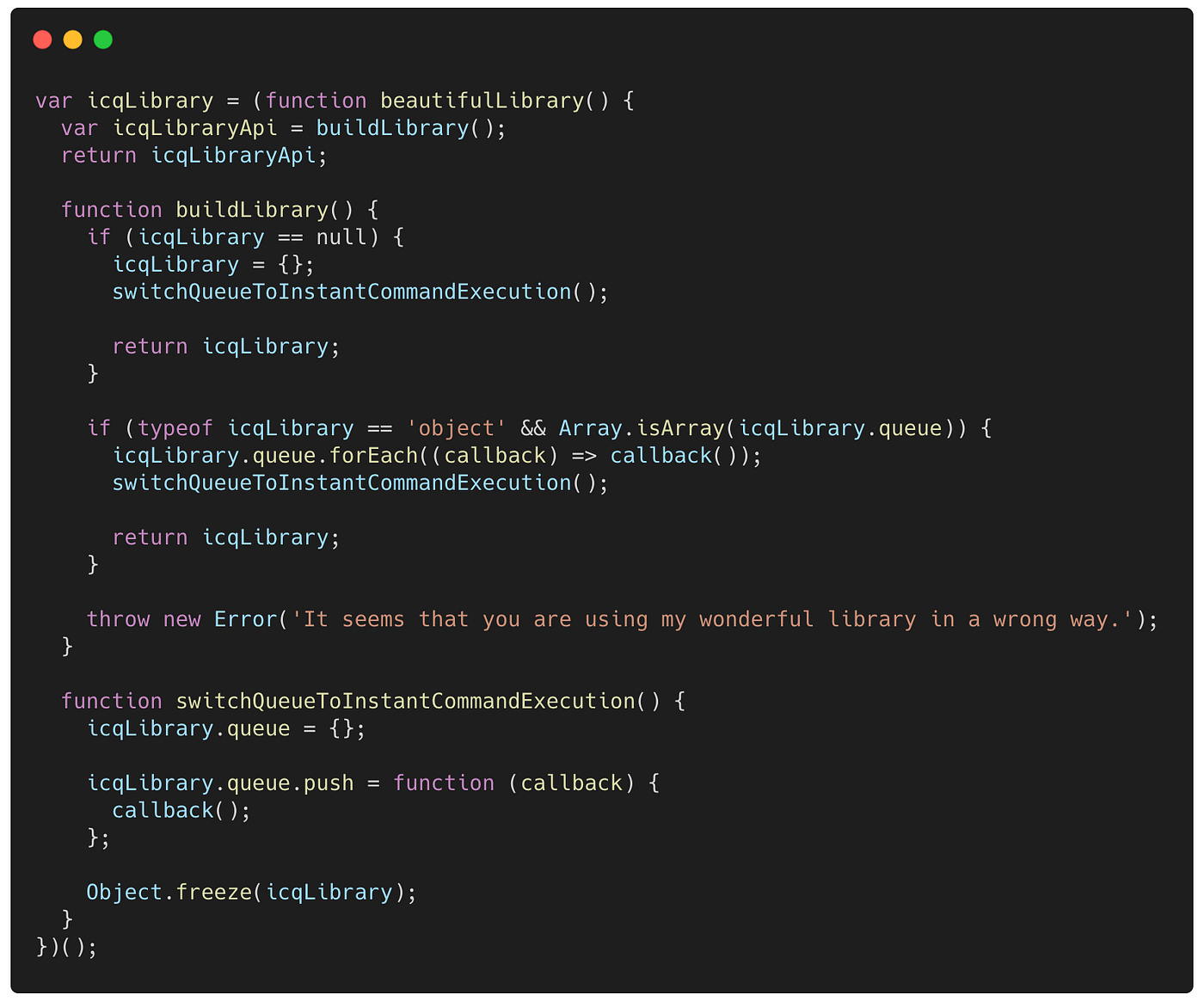 JavaScript Instant command queue pattern | Prontera Marco | Geek Culture