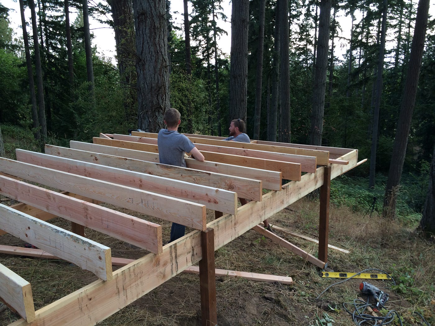 Six-Day Cabin: What we learned in the woods | by Aaron Flack | Medium