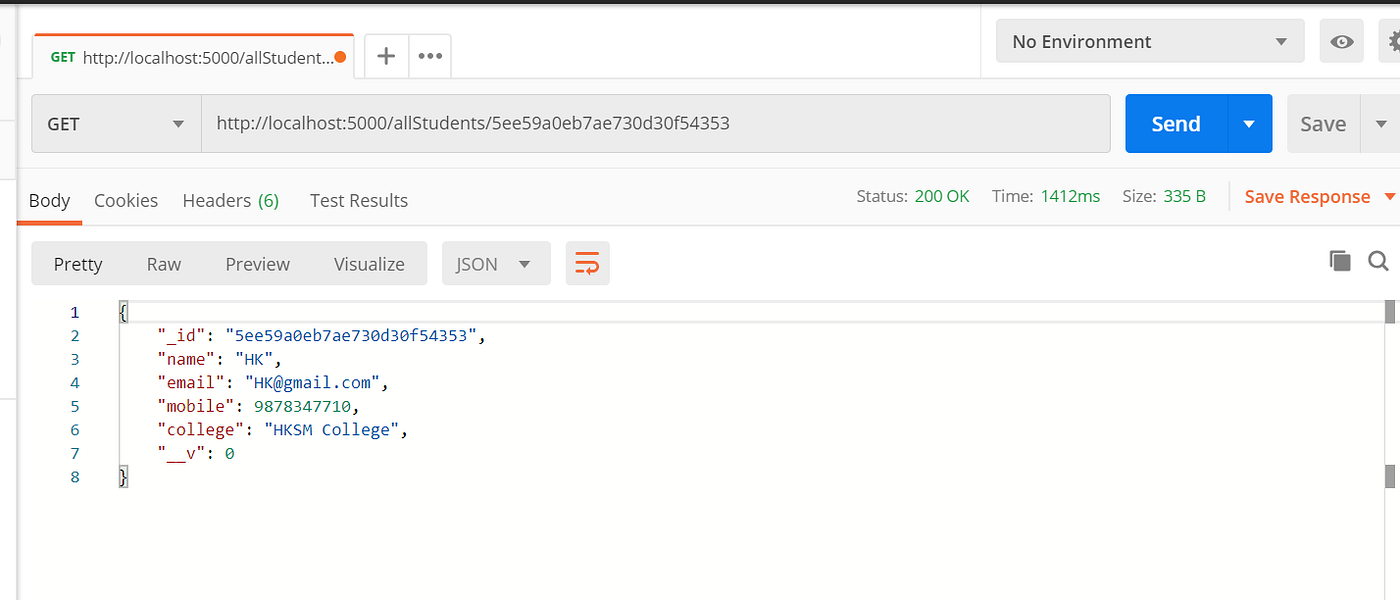Performing CRUD operations using Nodejs. | by Hemanth | Medium