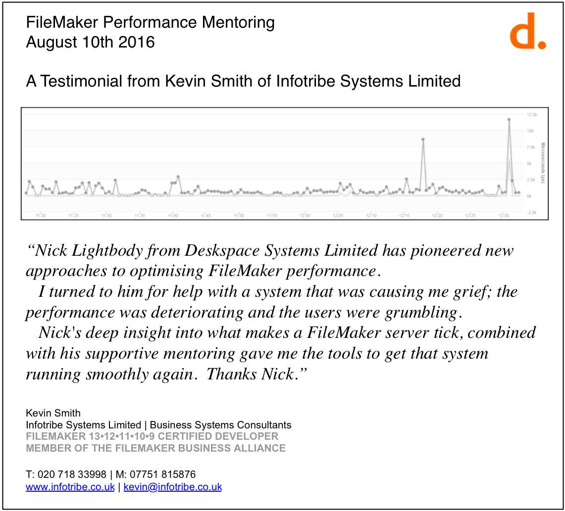 How can you get the best out of a new FileMaker Server Deployment? | by Nick Lightbody ...