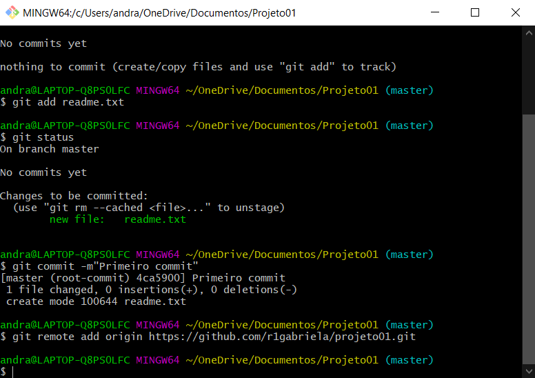 O que é Git, Git Bash e comandos básicos | by Gabriela Andrade | Medium