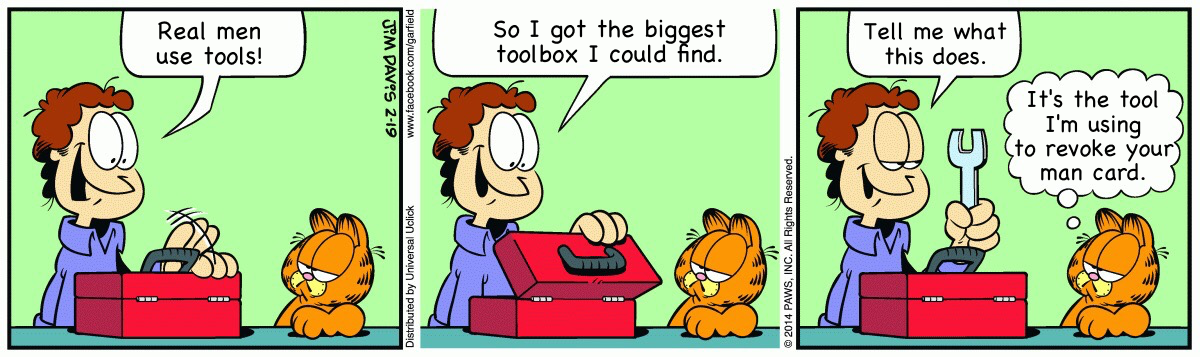 How We Knew Garfield Was A Male. These rare strips show his gender ...