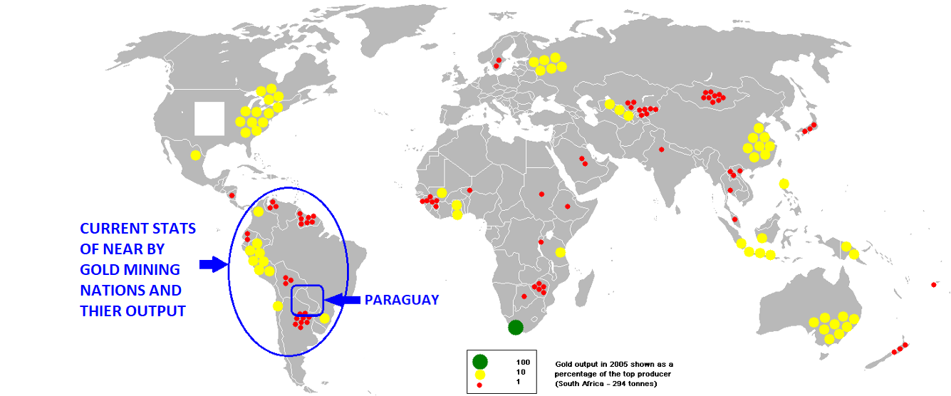 HISTORY INTO GOLD EVOLUTION AND GOLD MINING POTENTIAL IN PARAGUAY. | by ...