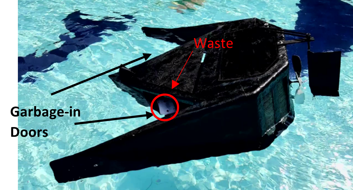 Prevent Water Pollution Floating Garbage Collector Linkit