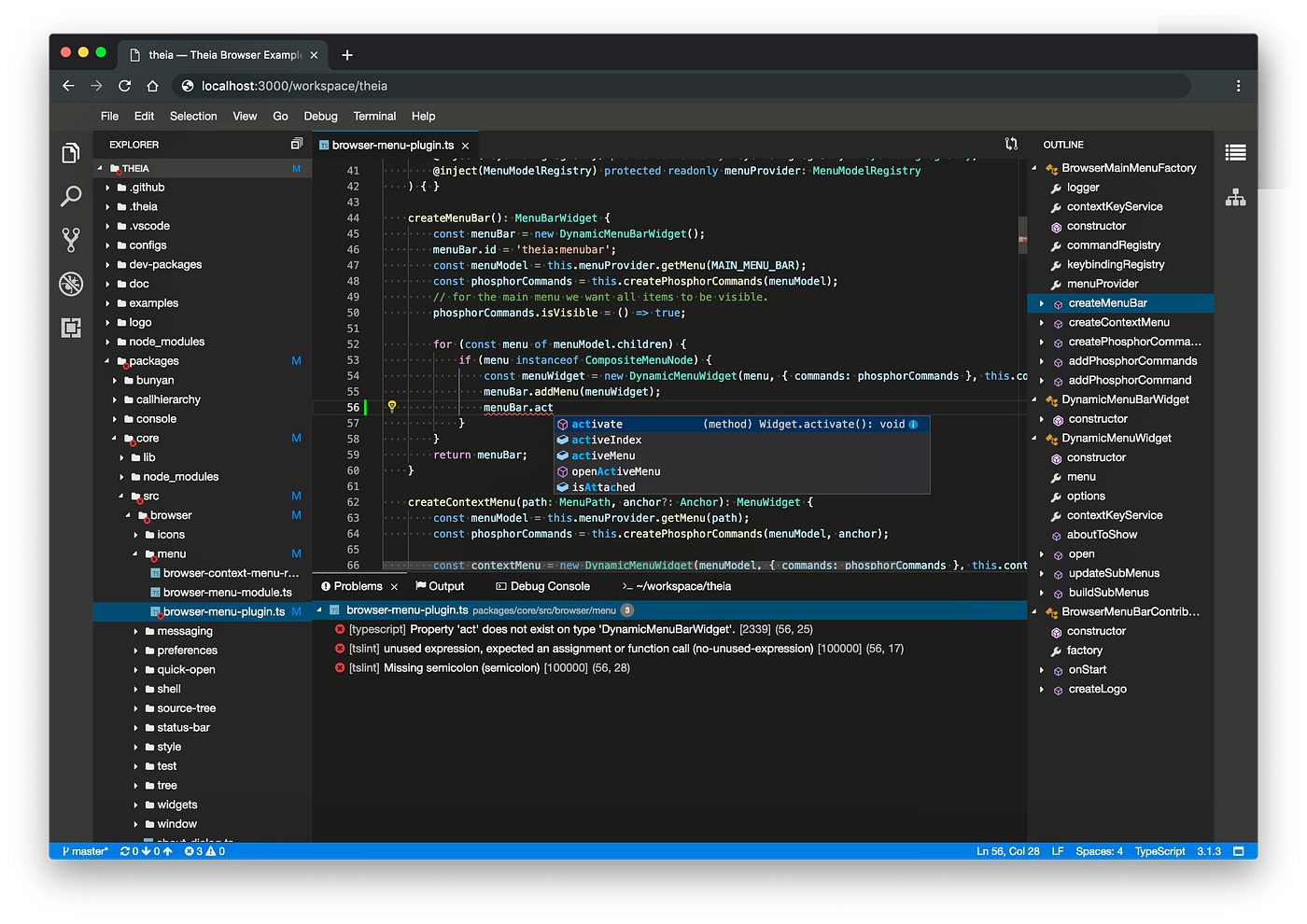 Setting up the Eclipse Theia IDE on an Amazon SageMaker Notebook ...