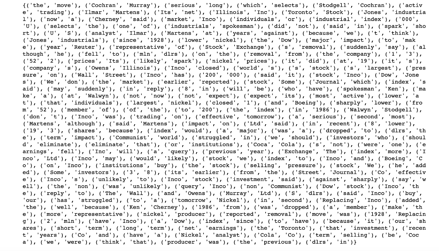 Finding Similar Documents: Reuters Dataset Example [Part 4] | by Naman ...