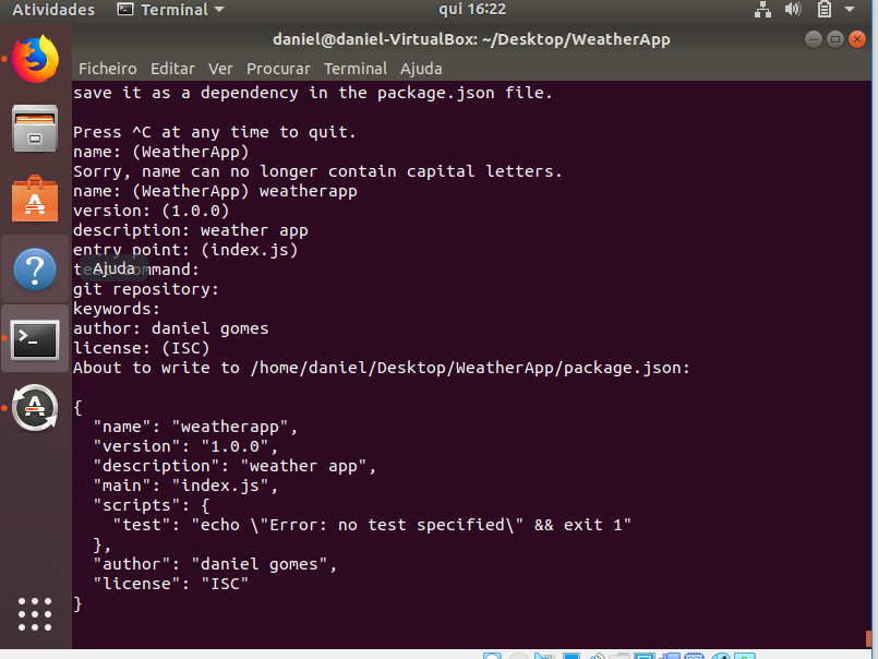 Create An App With An Api Of Openweathermap By Daniel Gomes Medium