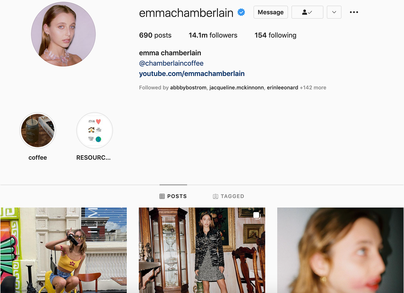 Emma Chamberlain: The Internet’s Best Friend. | by Lily McGourty | Medium