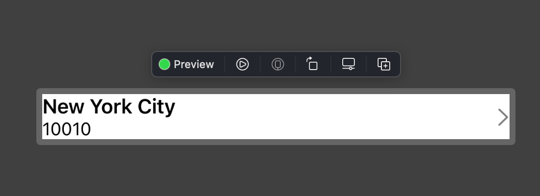 Building a SwiftUI Weather App with Lasso, Part 2: Adding the SwiftUI Views | WW Tech Blog