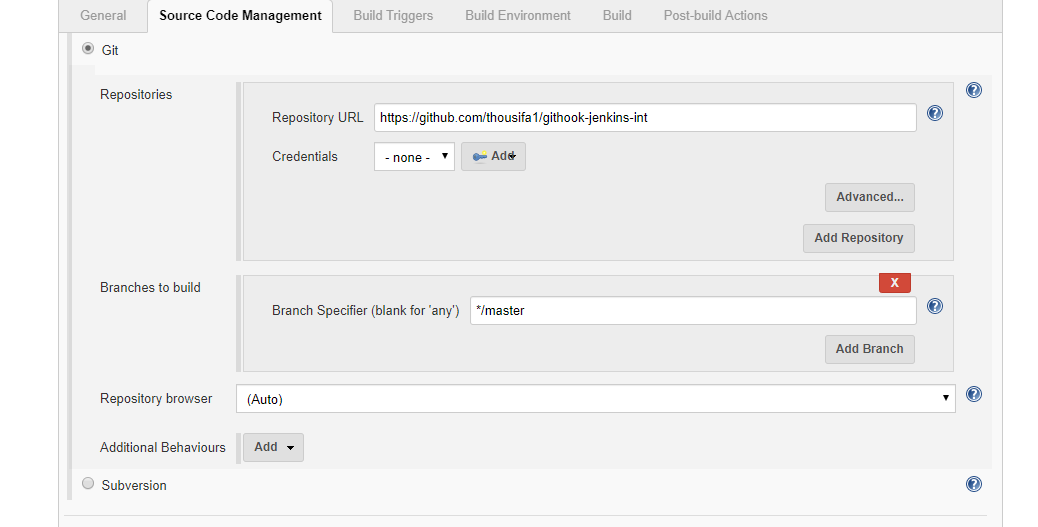 Integration of Jenkins with GitHub using git Web hook | by THOUSIF ...