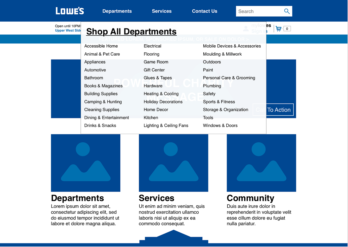 Lowe’s Site Redesign Project. Phase 1: Research | by Zach Rayman | Medium