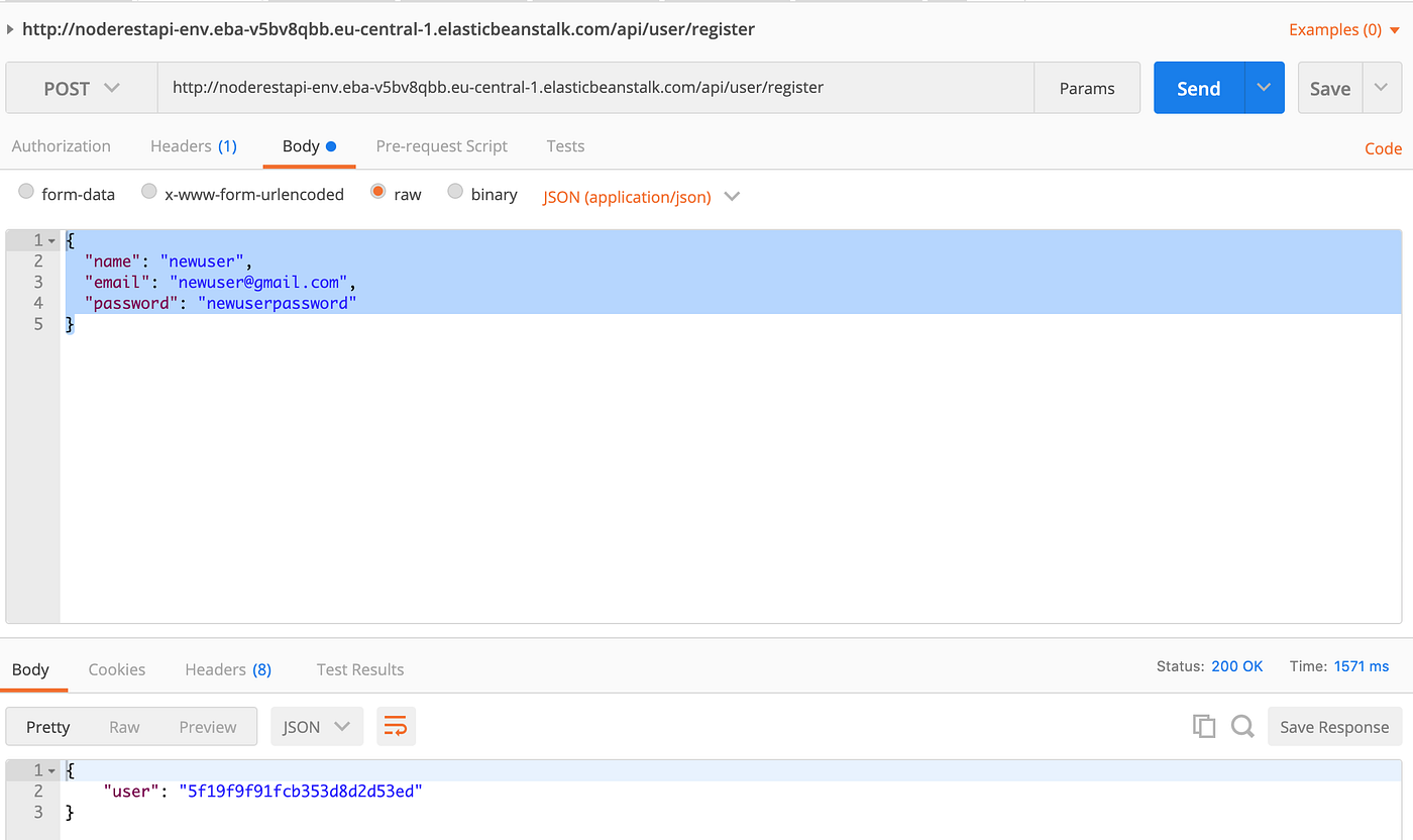 Building a robust REST API with Node.js and deploying it to the AWS Elastic Beanstalk | Medium