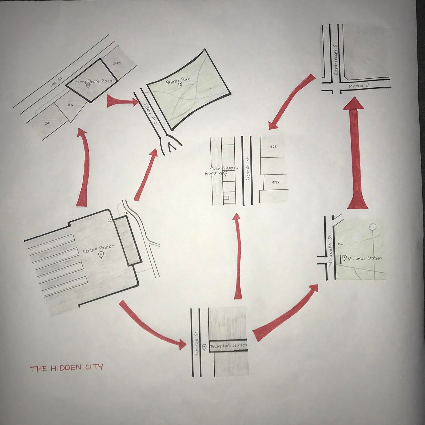 The Situationists- Drawing of the city as a series of situations | by ...