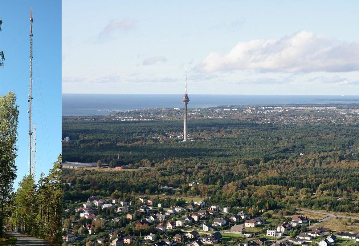 Make Helsinki and Tallinn visible from each capital by increasing the ...