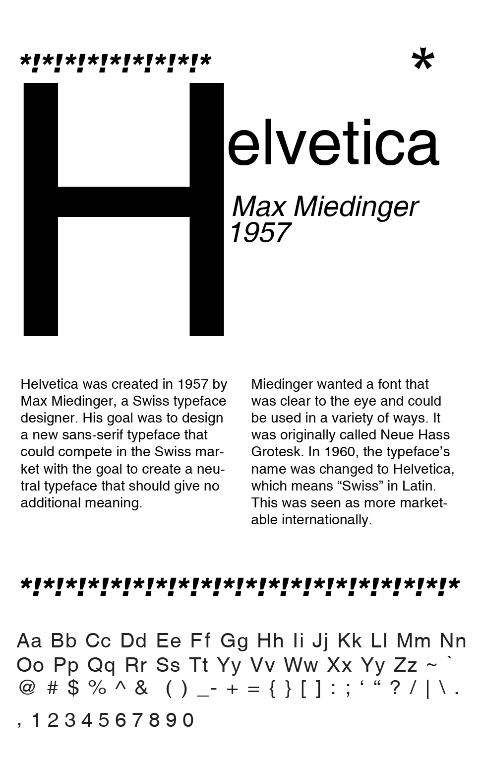 Project 3: TypeFaces. 2/24/2021 | by Susan Song | Communication Design ...