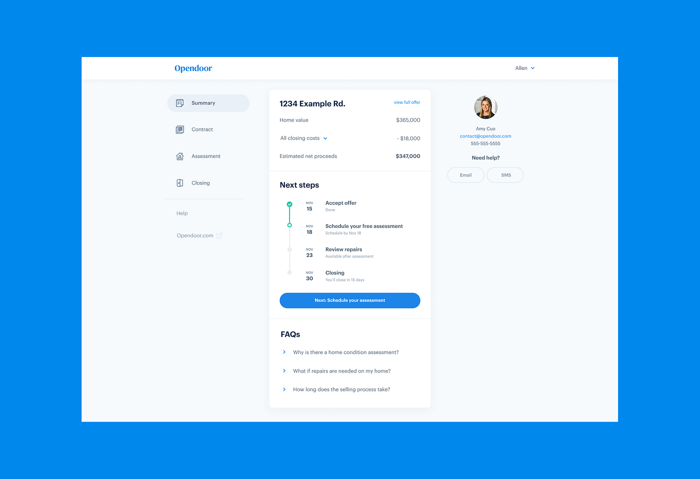 Case study: Closing Dashboard. I sat down with Allen Jordan, Senior ...