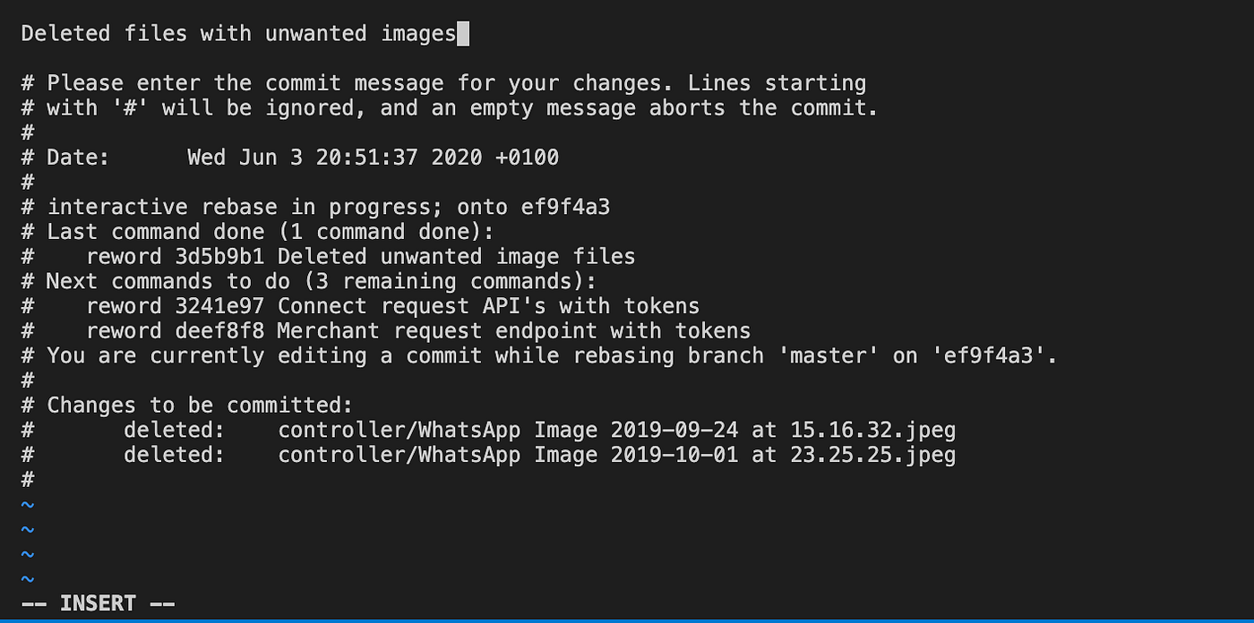 Editing Git Commit. Commit messages simply record changes… | by Paga ...