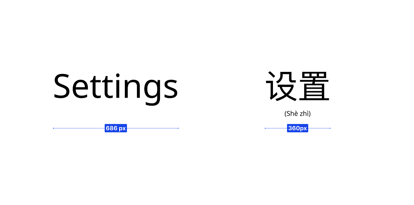 A few UI differences between Chinese and English apps | by Megan Ng ...