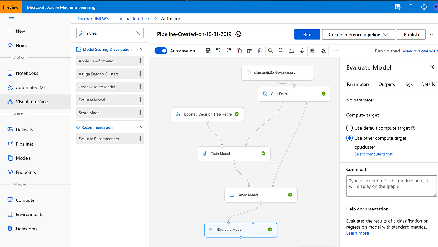 Azure’s AutoML: A Quick Look. Walkthrough of Azure’s AutoML: Run… | by ...