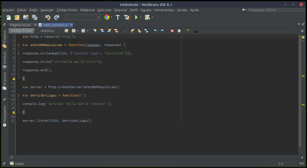 Vantagens de se codificar em Node.js no NetBeans | by M K | Medium