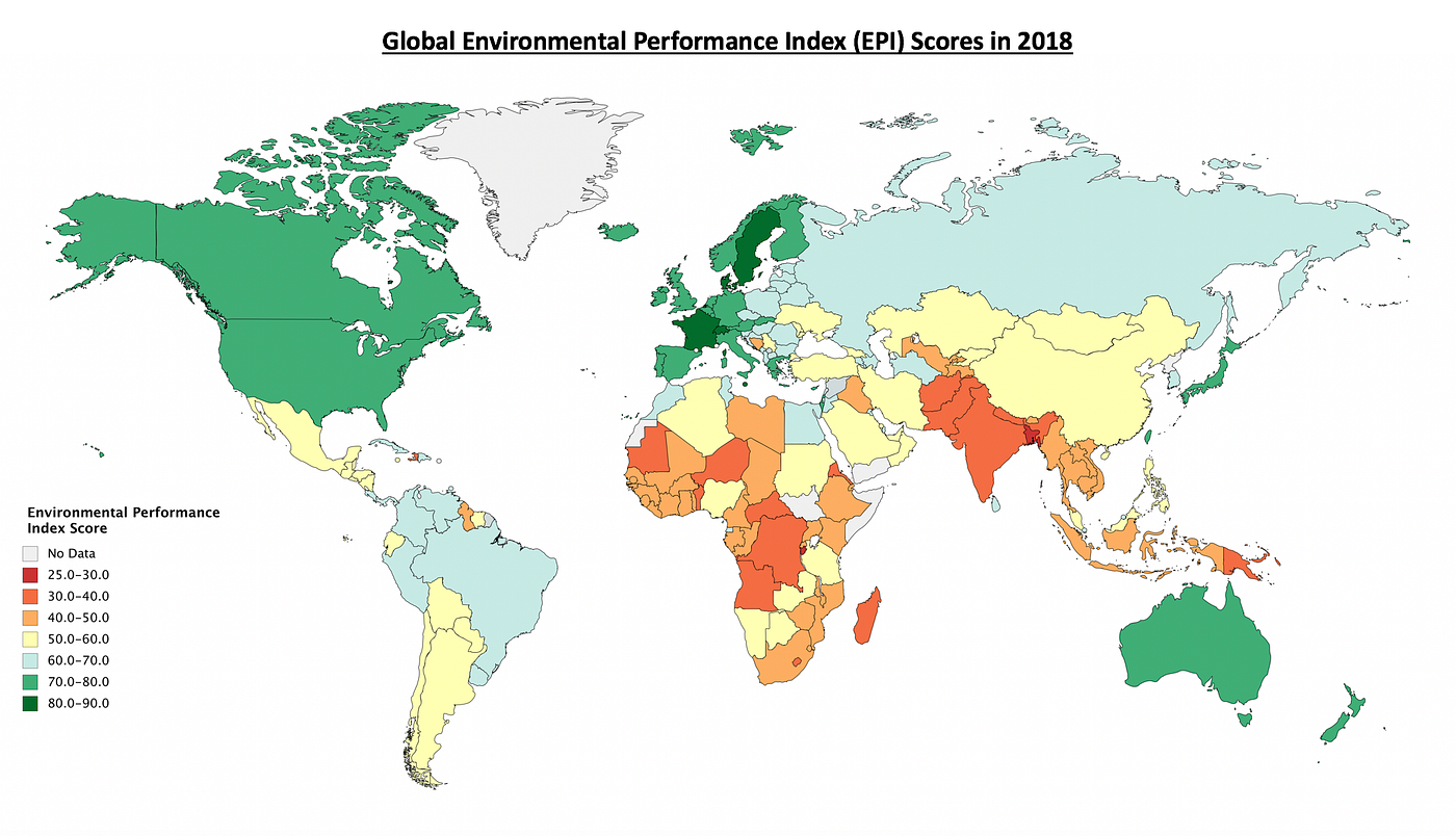 An Analysis of the EPI. Is the Environmental Performance Index… | by ...
