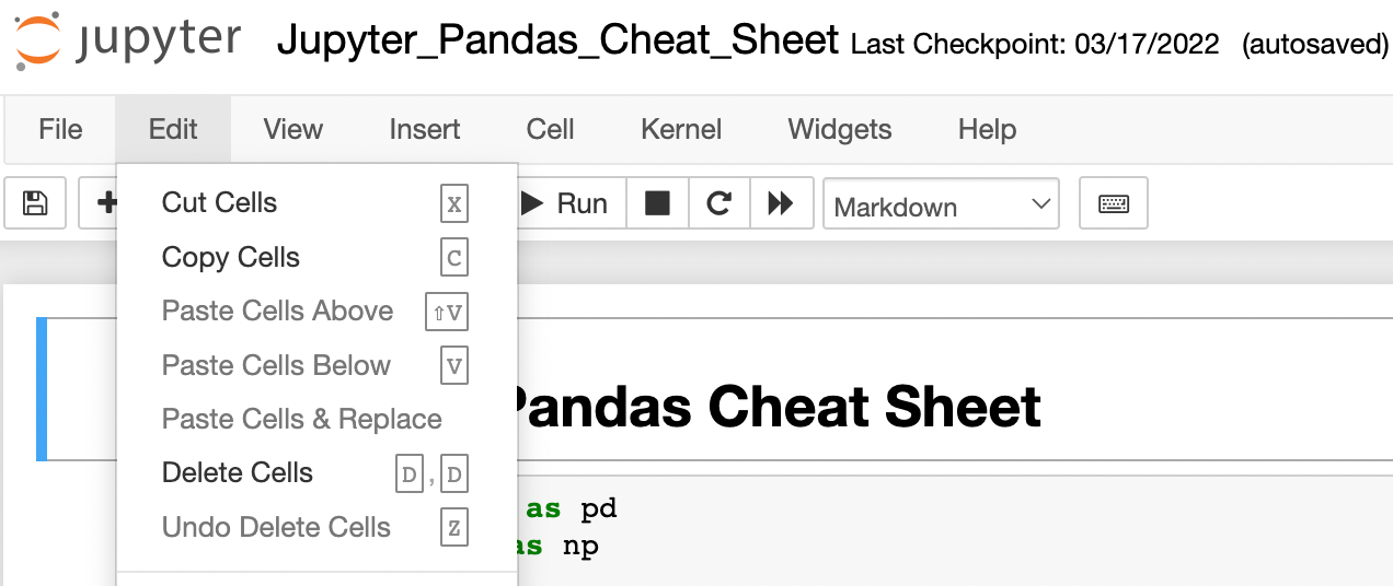 A Data Engineer’s Cheat Sheet on Pandas and Jupyter-Notebooks | by ...