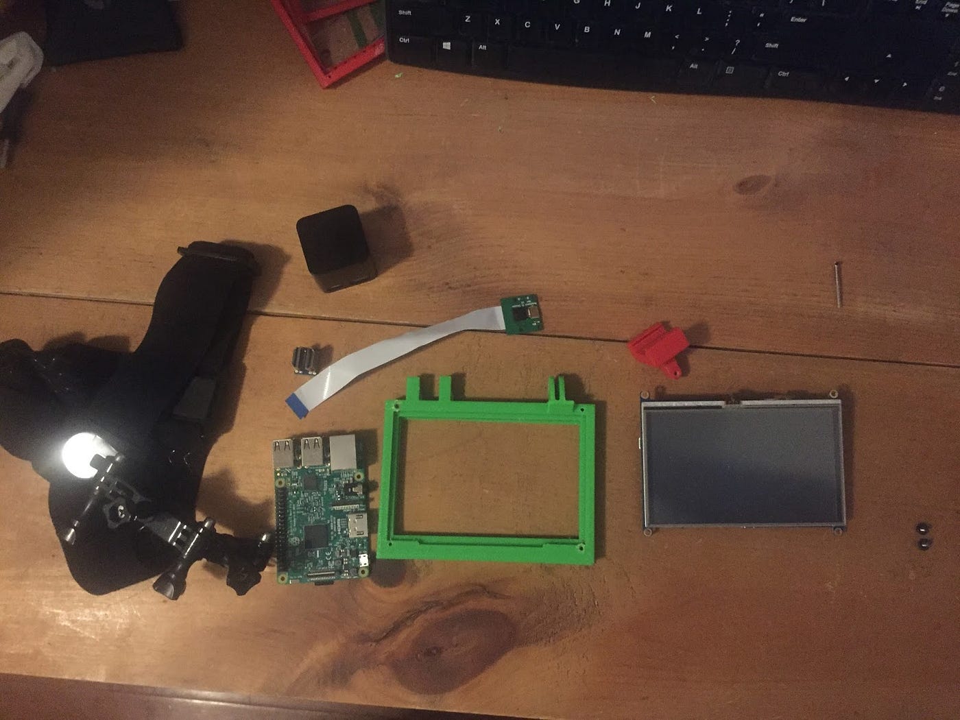 A Raspberry Pi Vision Enhancement Platform for the Blind | by Hackster ...