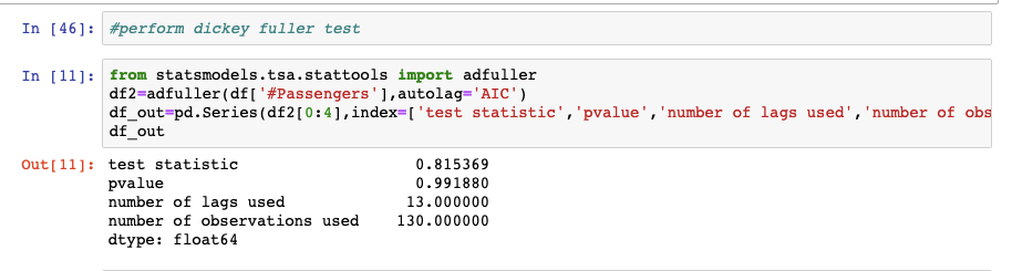 TIME SERIES ANALYSIS IN PYTHON. In Time Series we have one variable and ...
