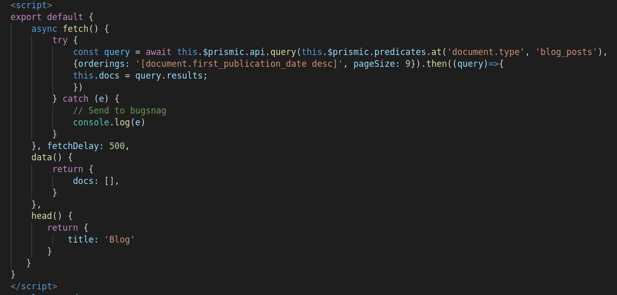 Nuxtjs Prismic Onesignal Awesome Pwa By Carl Handy Medium