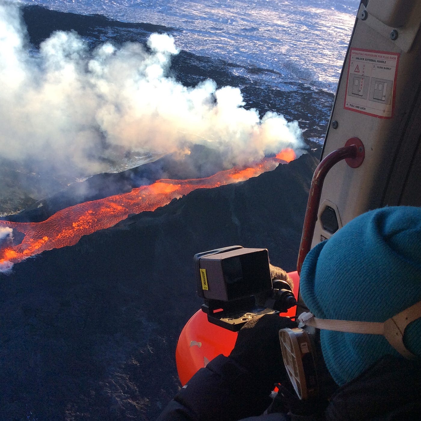 Accessing the inaccessible: peering into the mouth of active volcanoes ...