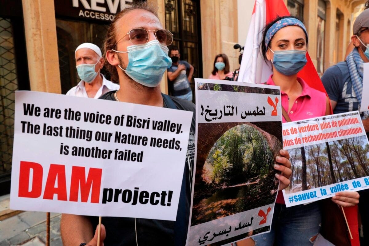 The Fall of the Bisri Dam. The people finally won. | by Hadi Khalaf ...