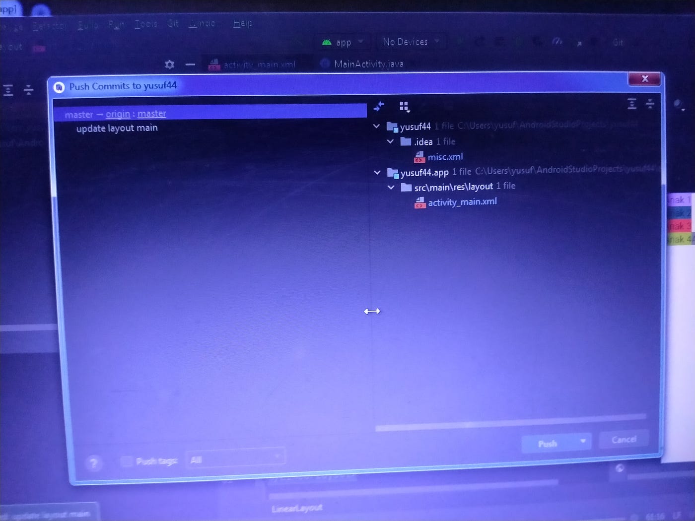 CARA UPDATE PROJECT ANDROID STUDIO KE GITHUB : | by Yusufmuhammad | Medium