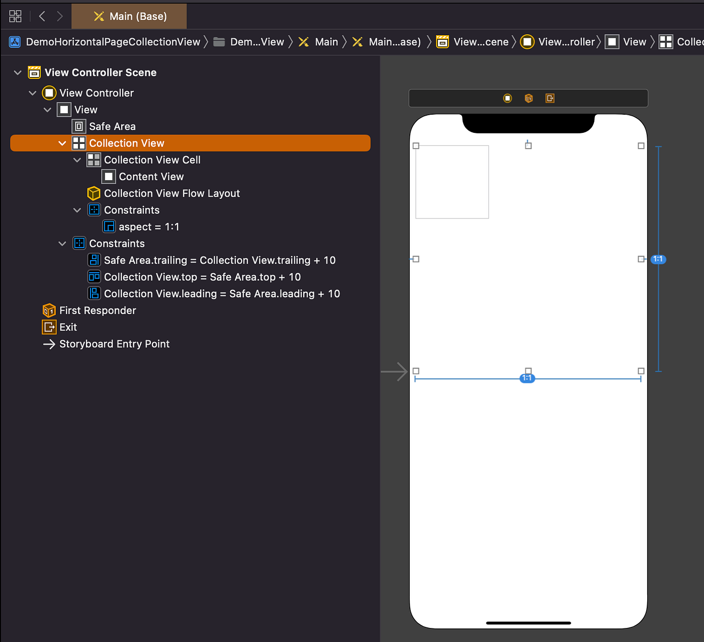 用 flow layout 的 collection view 實現水平滑動的分頁畫面 | by 彼得潘的 iOS App Neverland | 彼得潘的 Swift iOS App 開發 ...