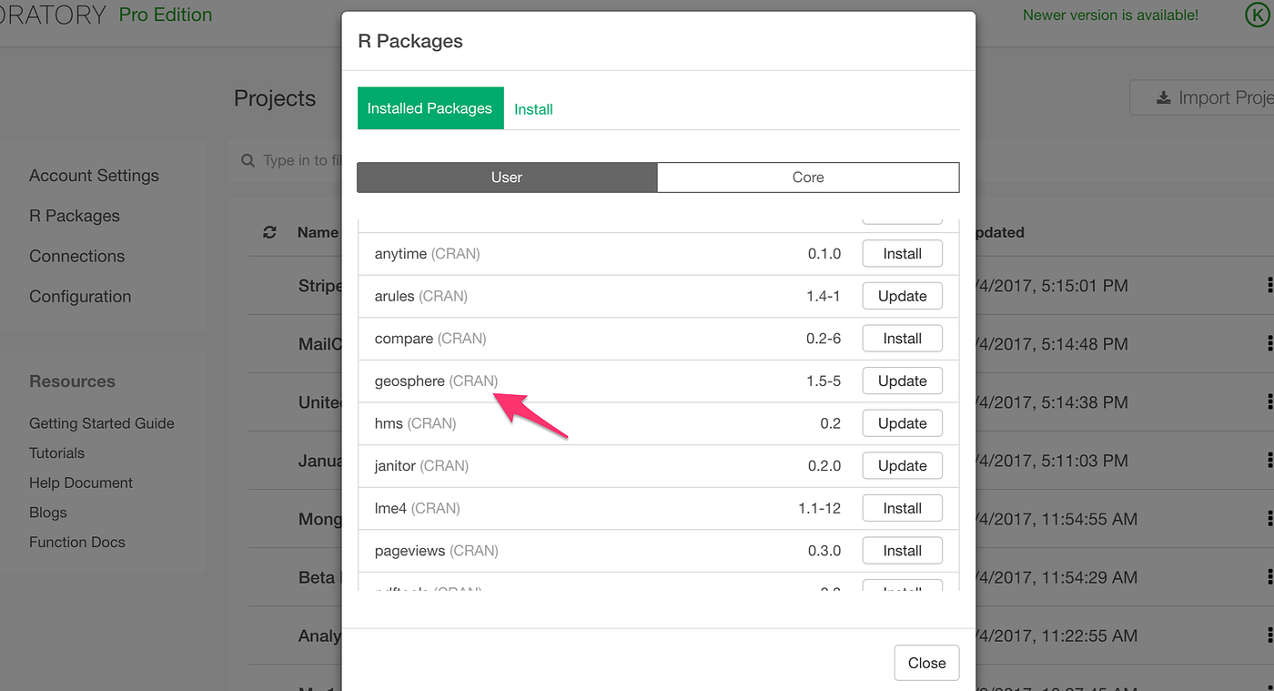Calculating a distance between two locations with geosphere package | by Kan Nishida | learn ...