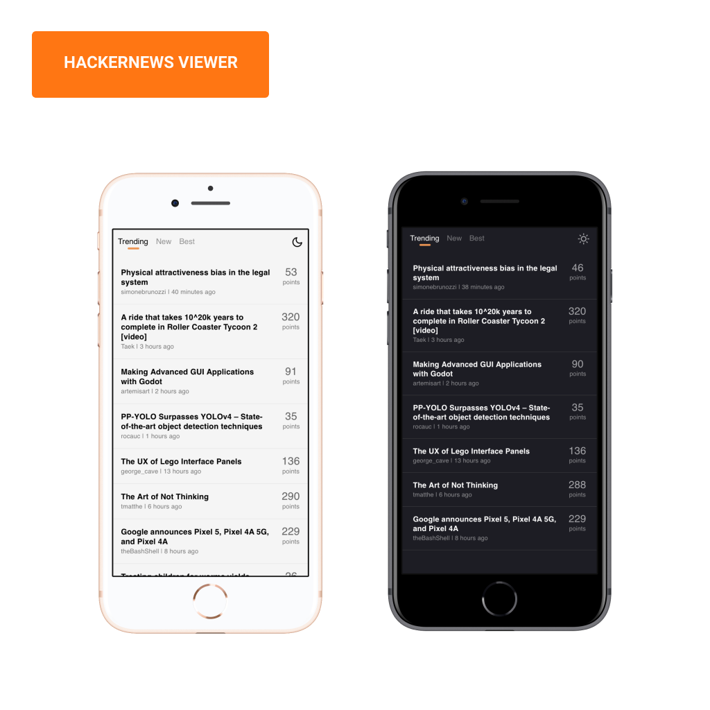 Improve HackerNews User Experience by Building a React Clone with Redesign | by XIN HU | Medium