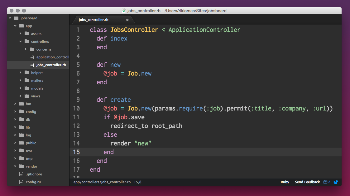 How To Create A Simple Jobs Board In Ruby On Rails — Even If Youve Never Coded Before By Rik