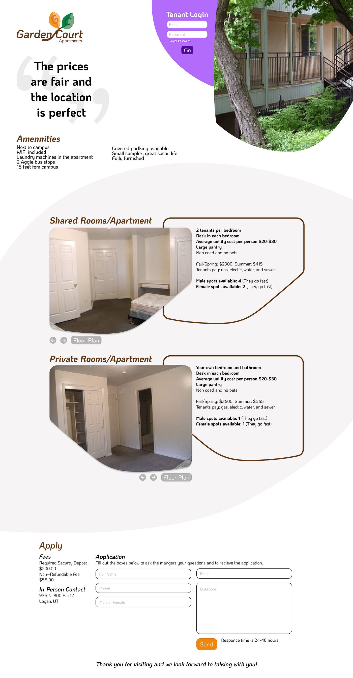 Garden Court Redesign. Duration: 2 weeks | by Nathan Firth | Nathan ...