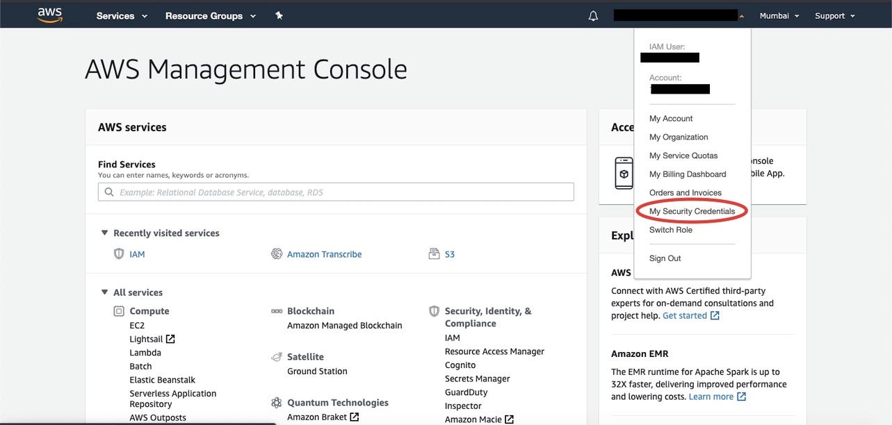 How to use AWS transcribe javascript SDK with angular | by Himanshu Sharma | Medium