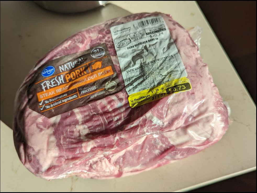 How I Smoked A Supermarket Pork Butt on a Backyard Barbecue | by Orrin ...