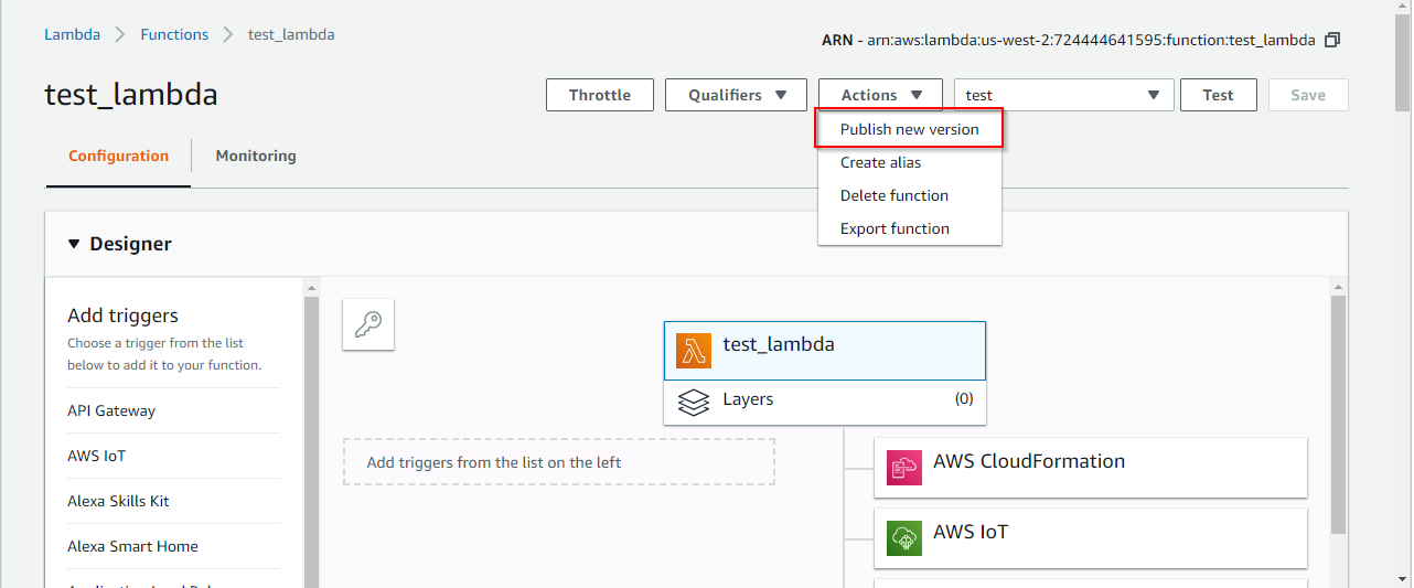 Creating Stages in API Gateway& Adding Alias in Lambda. | by sravanthi vallepu | Medium